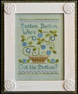 Country Cottage Needleworks Button Button - Cross Stitch Pattern ...