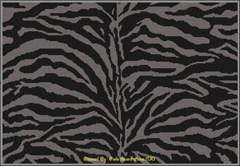 Paula's Patterns Markings of the Zebra - Cross Stitch Pattern - 123Stitch