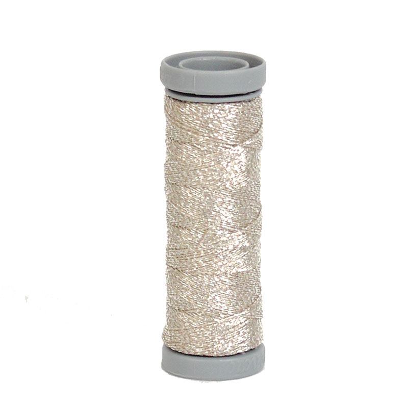 Presencia Metallic Thread 2 Ply 55yds Silver - 123Stitch