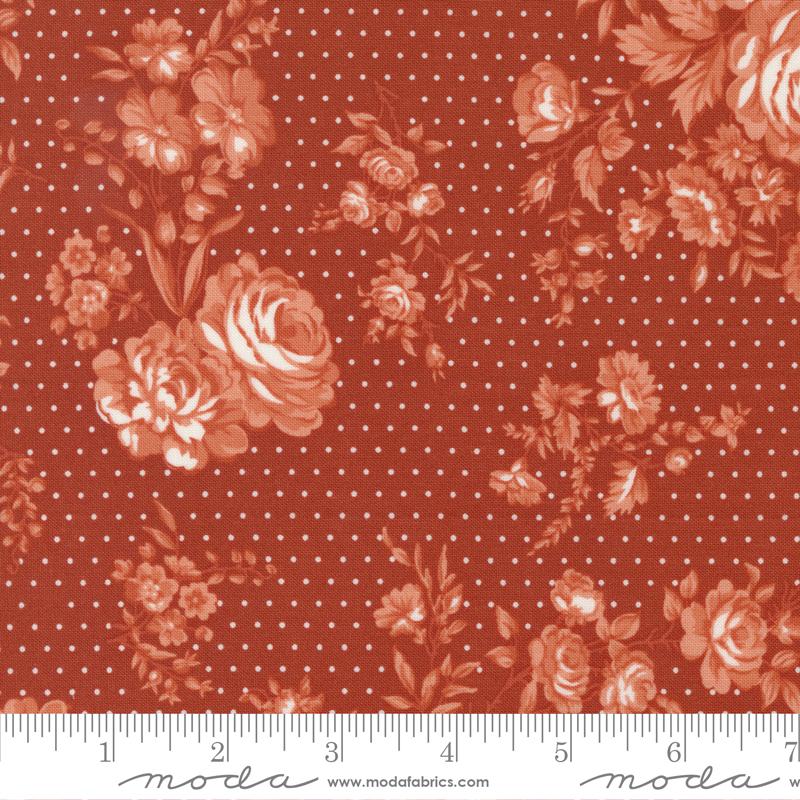Minick and Simpson Sunrise Side Rust - Quilt Fabric - 123Stitch