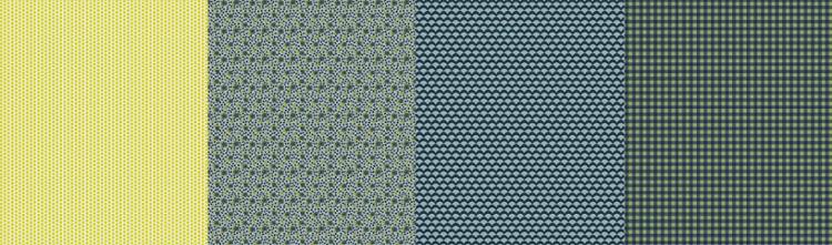 Jen Kingwell Greenstone Lollies Limelight Multi Blenders - Quilt Fabric ...