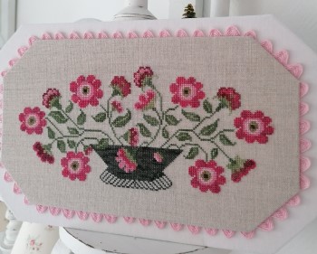 Tralala Bouquet Rose - Cross Stitch Pattern - 123Stitch