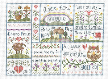 Imaginating Every Day Happy - Cross Stitch Pattern - 123Stitch