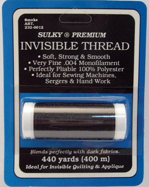 Sulky Invisible Carded Thread Smoke 0012 - 123Stitch