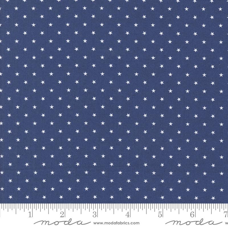 April Rosenthal Prairie Grass Star Spangled Dots - Twilight - Quilt Fabric - 123Stitch