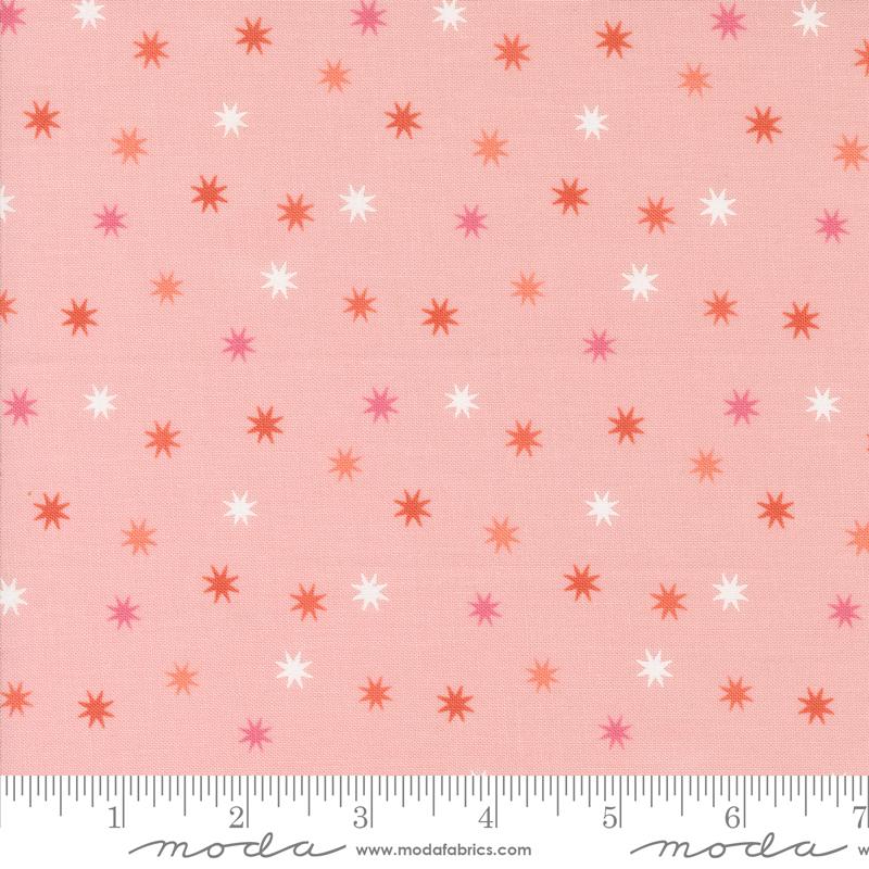 Lella Boutique Hey Boo Bubble Gum Pink - Quilt Fabric - 123Stitch