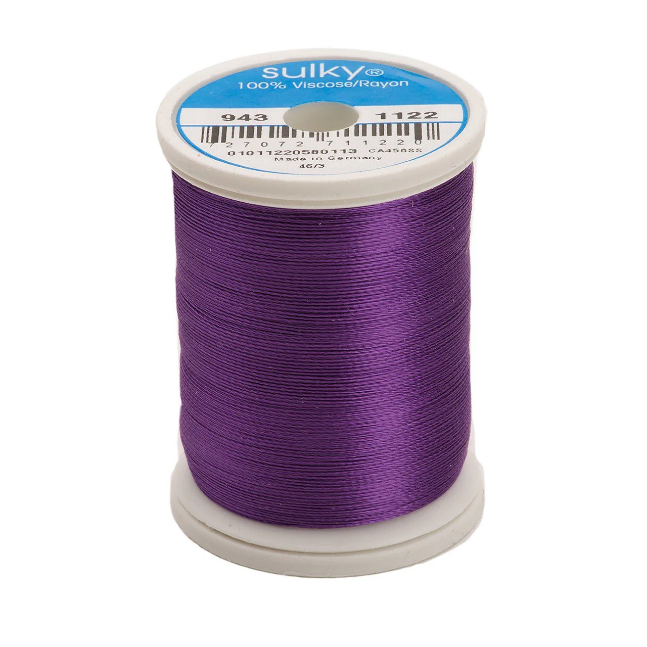 Sulky Rayon 40 wt Thread 850 yds 1122 - 123Stitch
