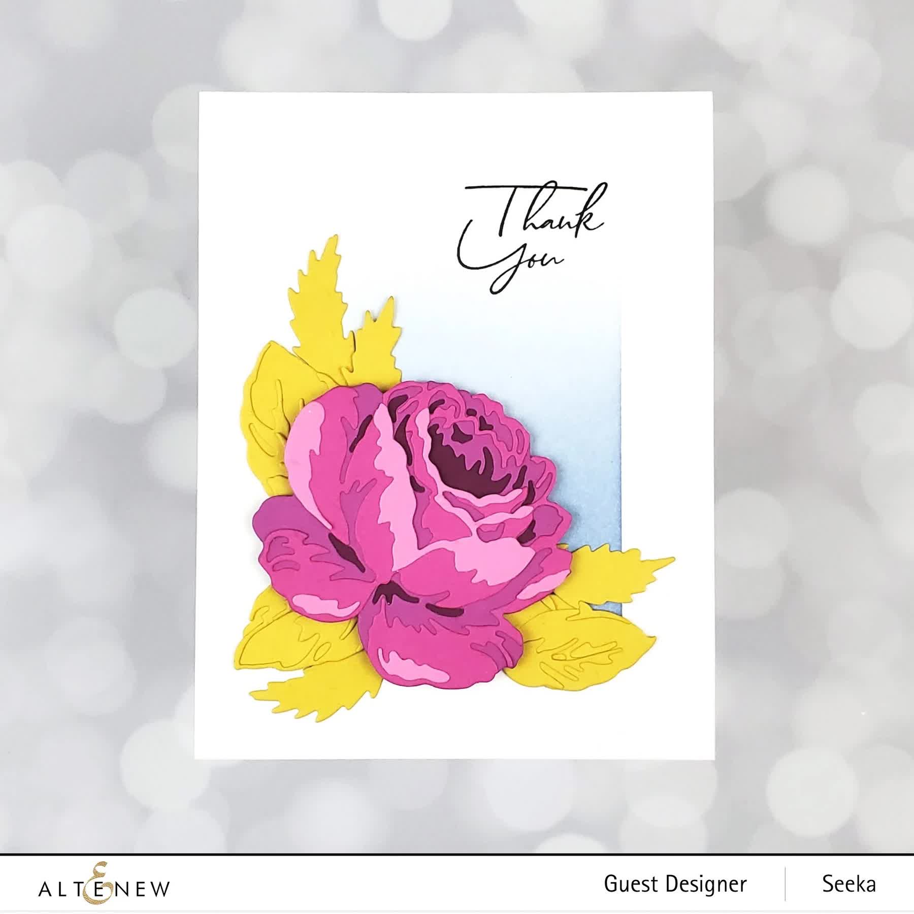 Altenew Craft-A-Flower - Antique Rose - Layering Die Set - 123Stitch