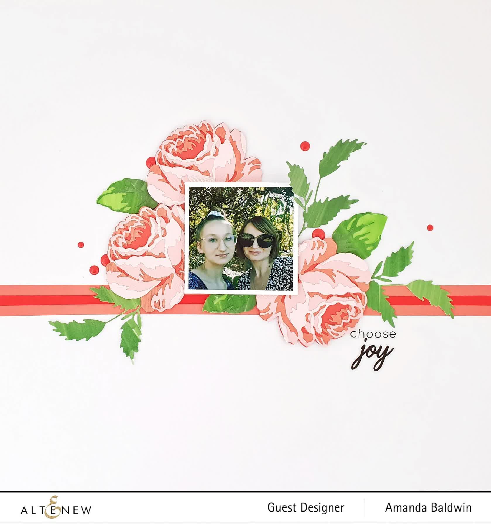 Altenew Craft-A-Flower - Antique Rose - Layering Die Set - 123Stitch
