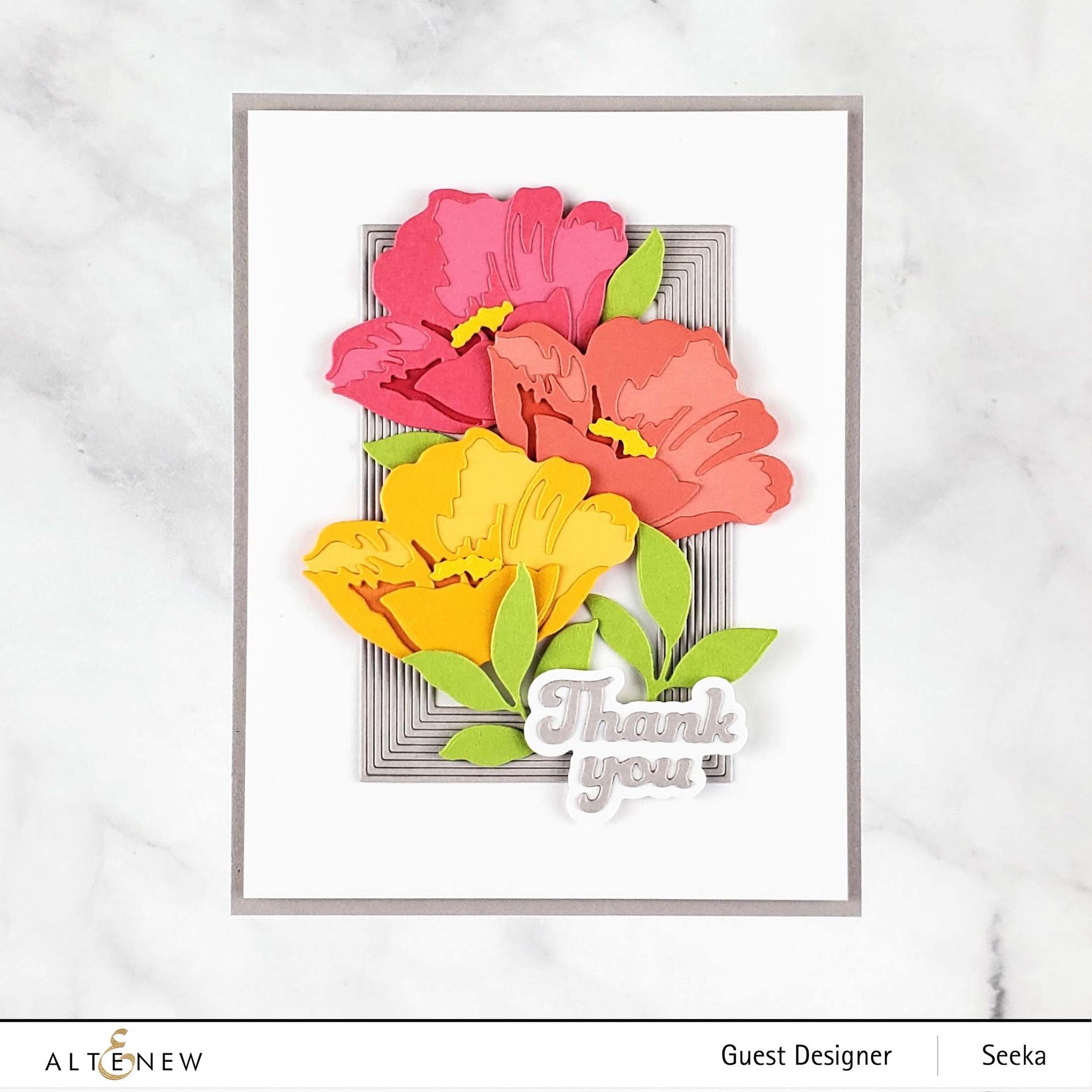 Altenew Craft-A-Flower - Buttercup Layering - Craft Die - 123Stitch