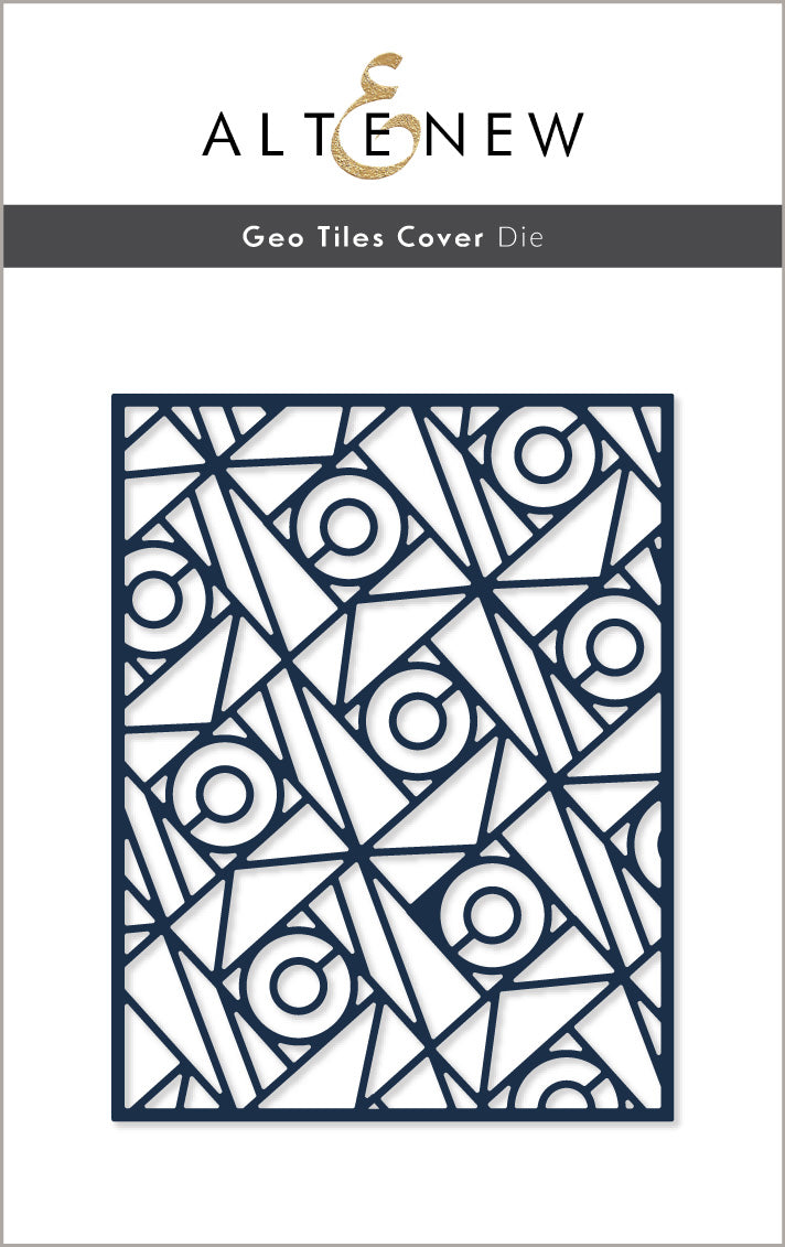 Altenew Geo Tiles Cover - Craft Die - 123Stitch