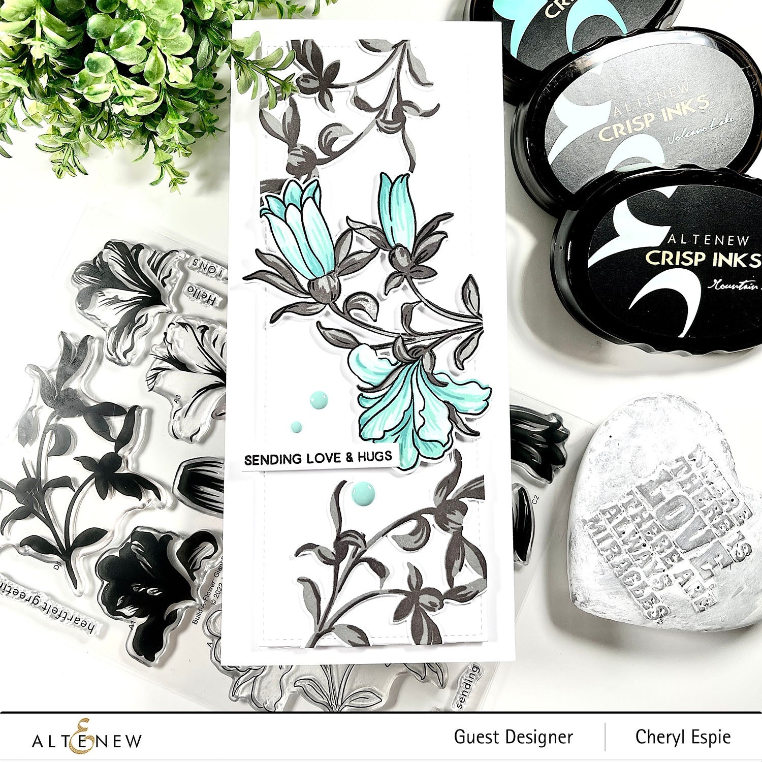 Altenew Giant Bellflower - Build-A-Flower - Layering Stamp and Die ...