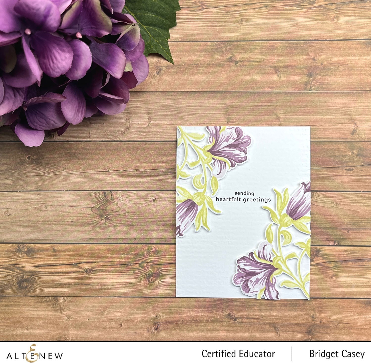 Altenew Giant Bellflower - Build-A-Flower - Layering Stamp and Die ...