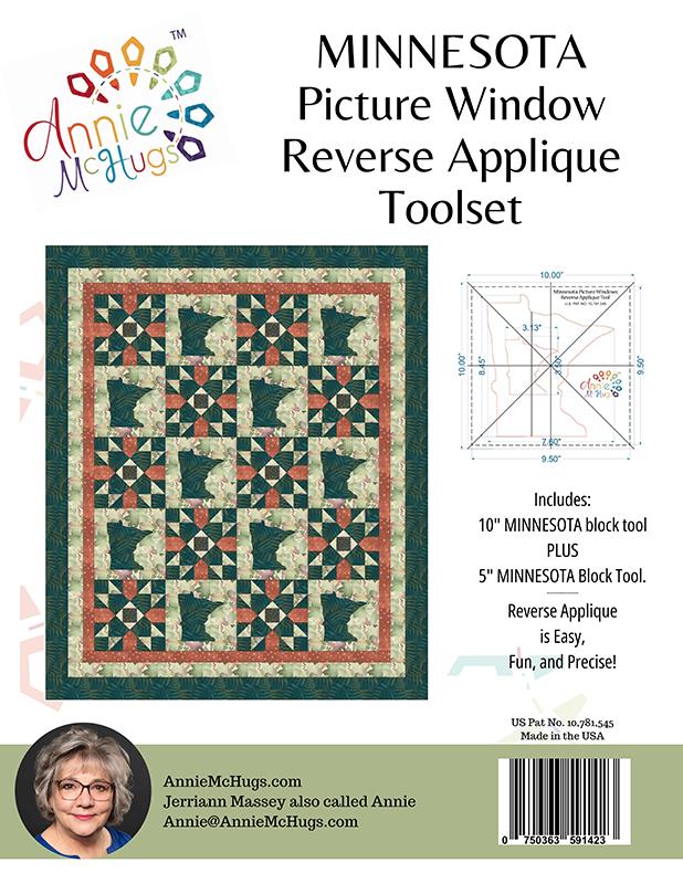 Annie Mchugs Picture Window Minnesota - Quilt Pattern - 123Stitch