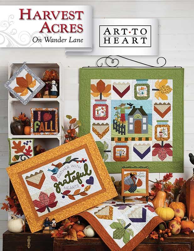 Art To Heart Harvest Acres on Wander Lane - Quilt Pattern - 123Stitch