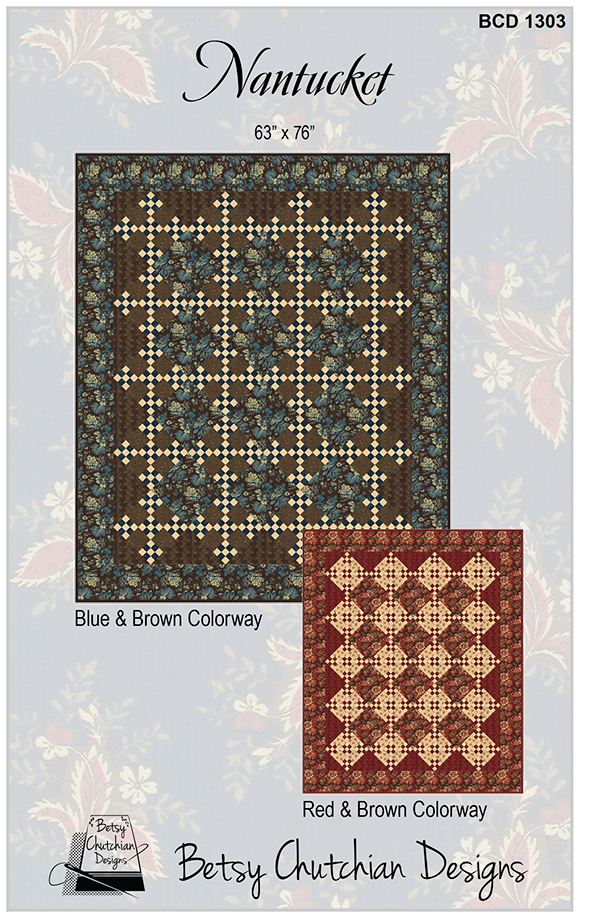Betsy Chutchian Nantucket - Quilt Pattern - 123Stitch