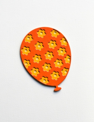 Birch Press Floral Balloon Layer Set - Craft Die - 123Stitch