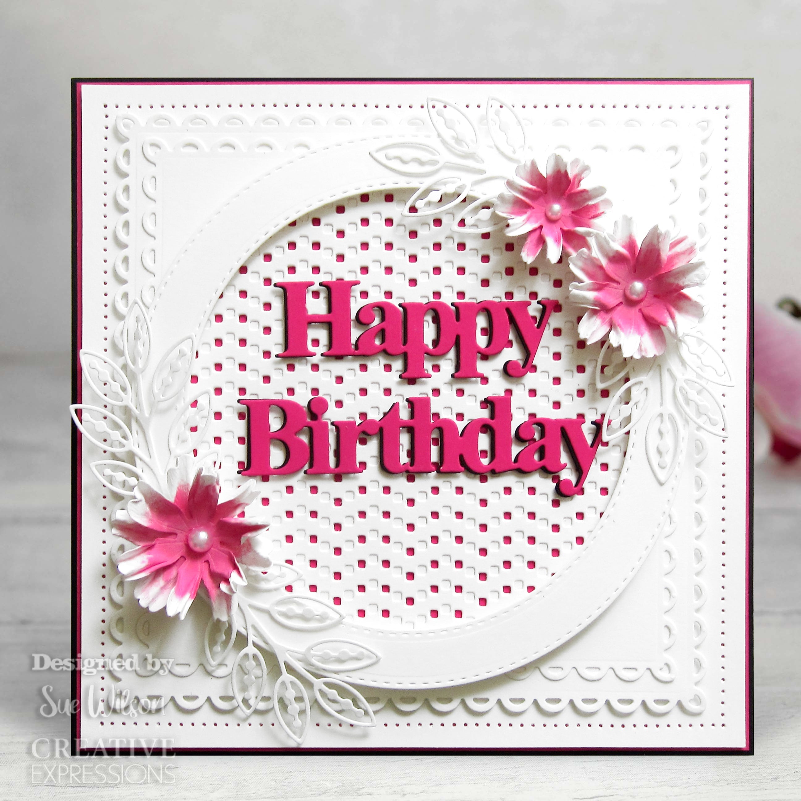 Sue Wilson Ric Rac Ribbon - Background Collection - Craft Die CED7134 ...