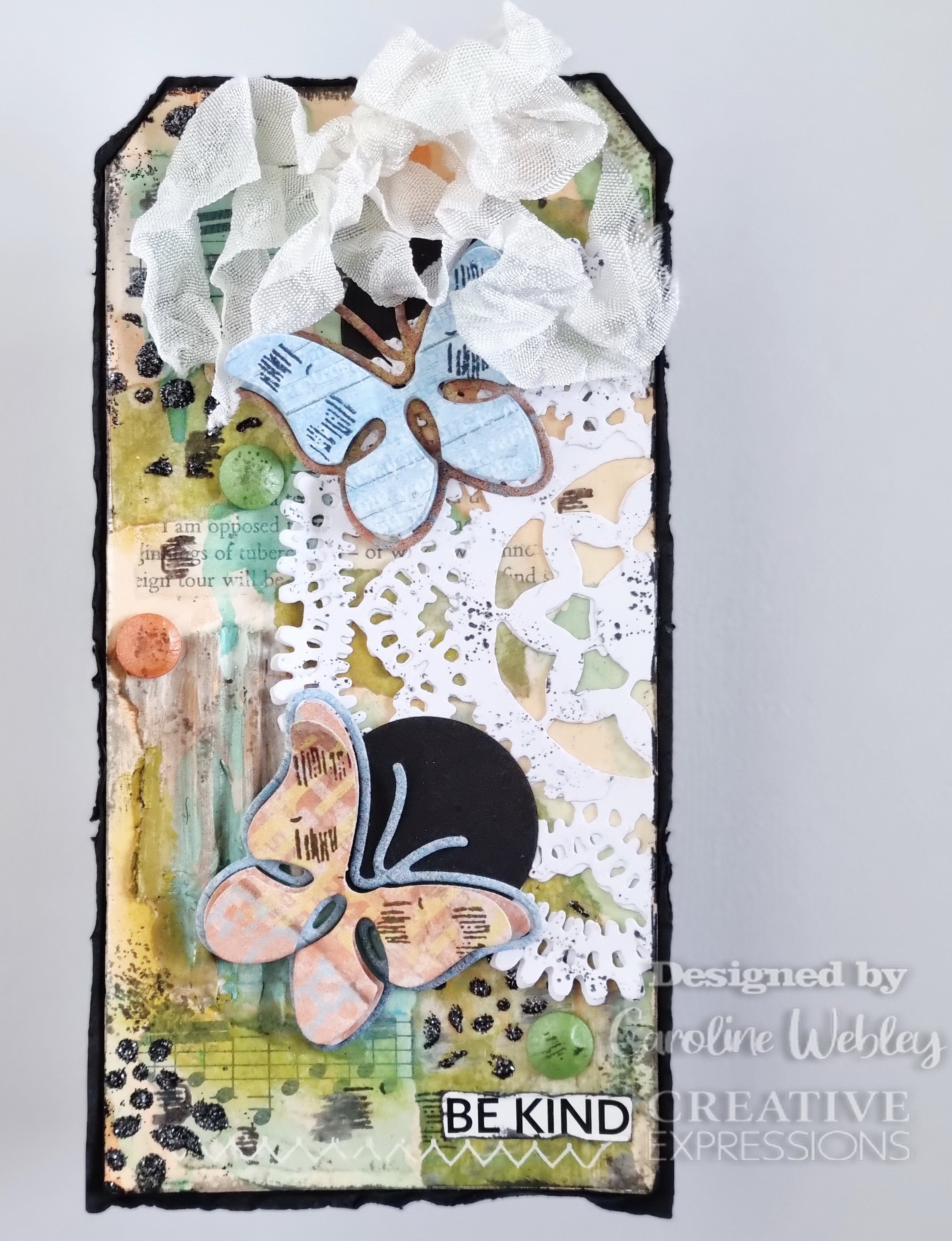 Creative Expressions Butterflies - One-Liner Collection - Craft Die Set ...