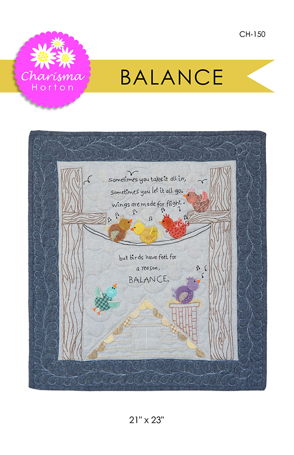 Charisma Horton Balance - Quilt Pattern - 123Stitch