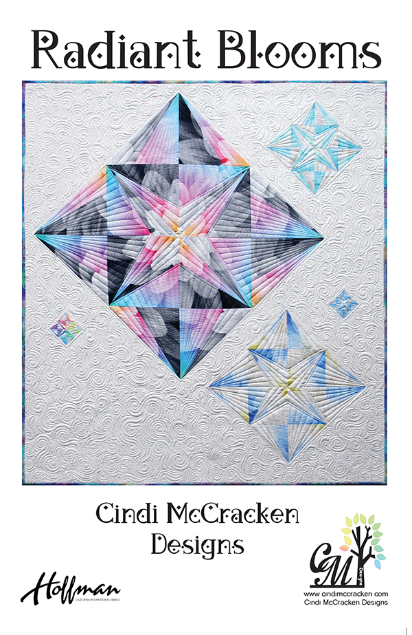 Cindi Mccracken Radiant Blooms - Quilt Pattern - 123Stitch