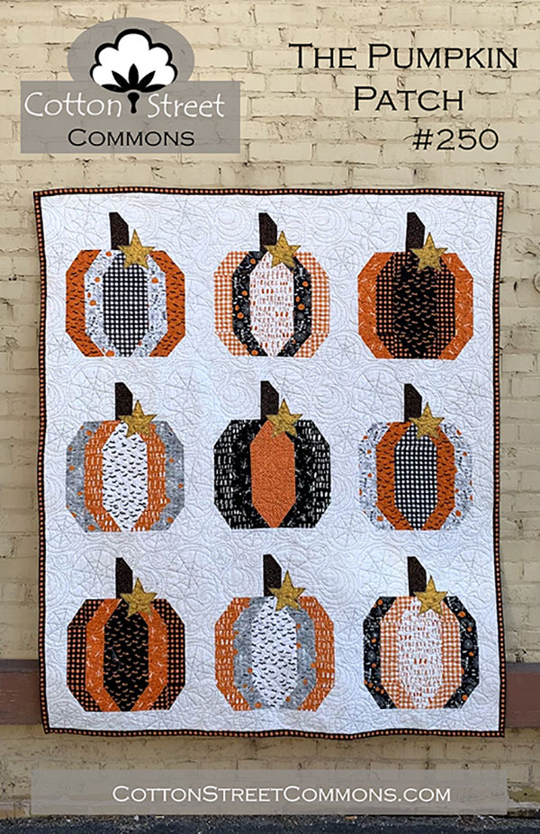 Cotton Street Commons The Pumpkin Patch - Quilt Pattern - 123Stitch