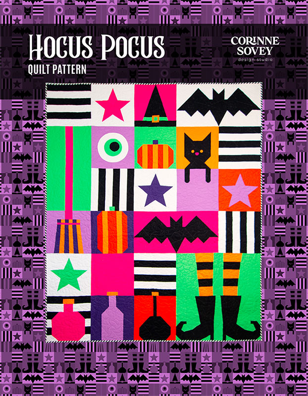 Corinne Sovey Design Studio Hocus Pocus - Quilt Pattern - 123Stitch