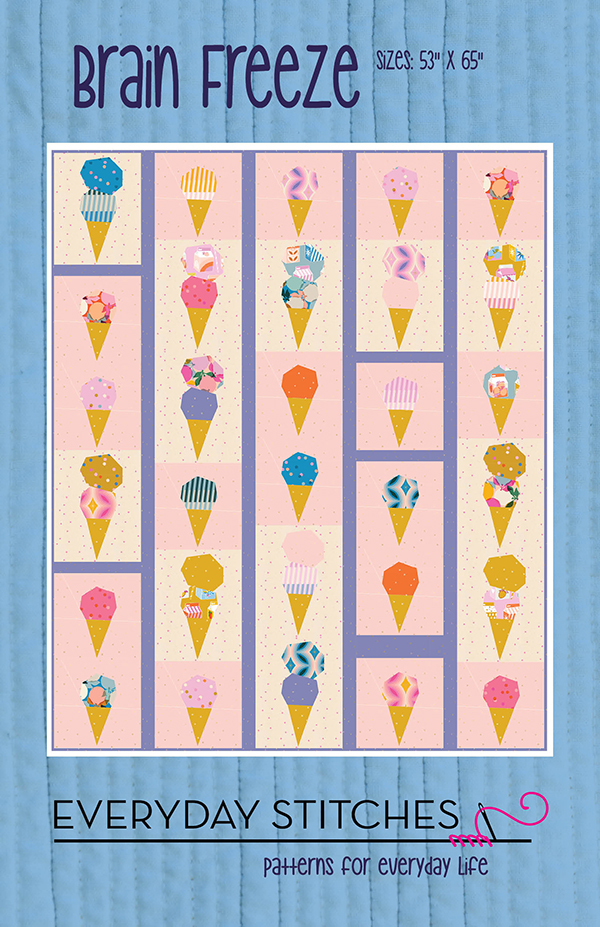 Everyday Stitches Brain Freeze - Quilt Pattern - 123Stitch