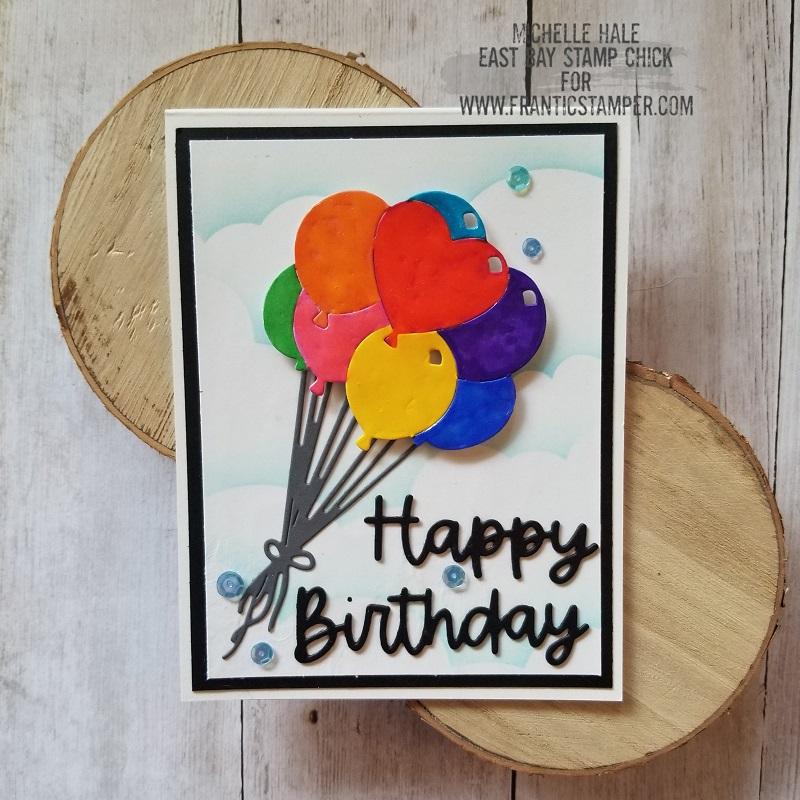 Frantic Stamper Caring Balloons - Craft Die FRA-DIE-010960 - 123Stitch