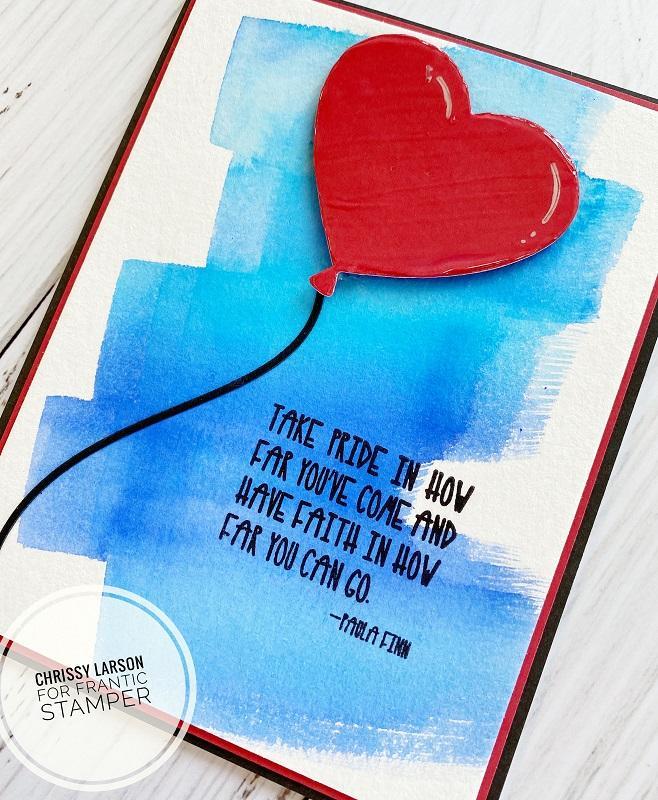 Frantic Stamper Caring Balloons - Craft Die FRA-DIE-010960 - 123Stitch