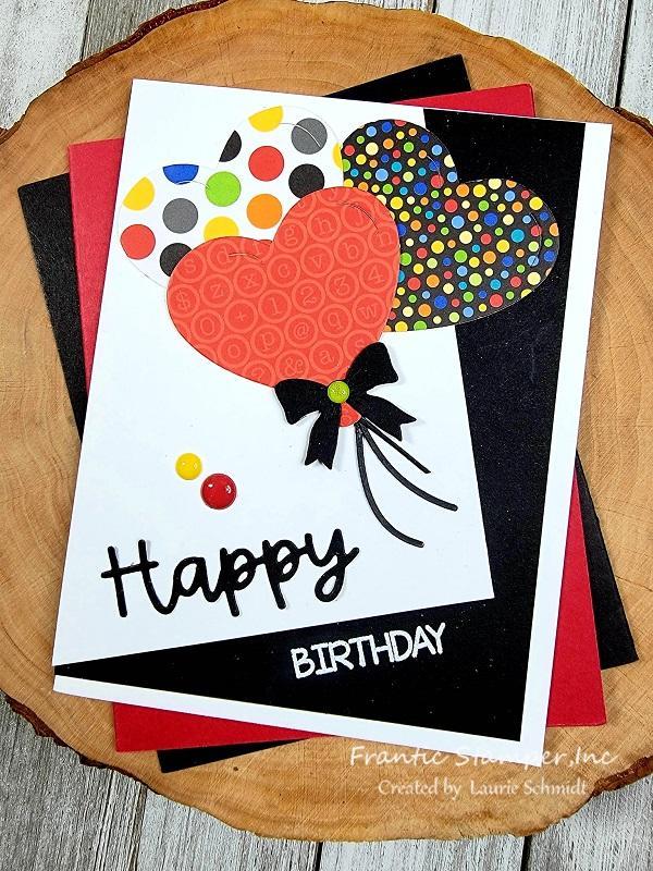 Frantic Stamper Caring Balloons - Craft Die FRA-DIE-010960 - 123Stitch