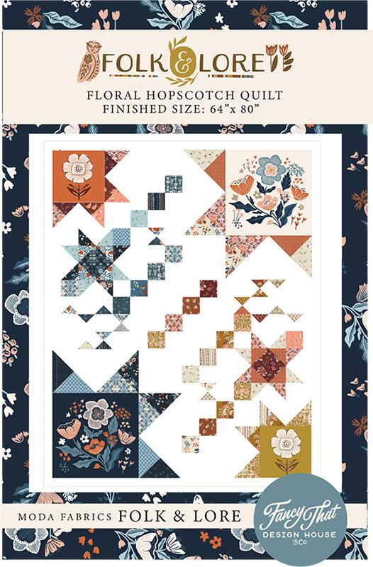 Fancy That Design House Floral Hopscotch - Quilt Pattern - 123Stitch
