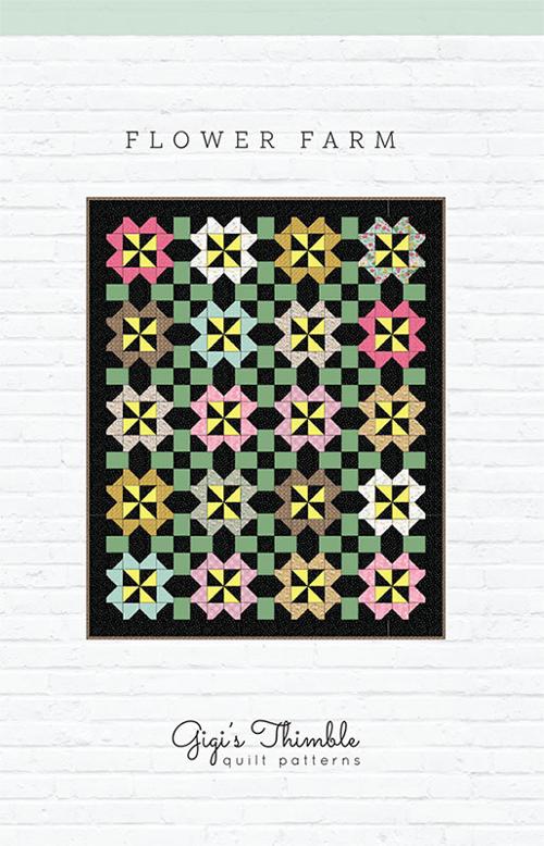 Gigis Thimble Flower Farm - Quilt Pattern - 123Stitch