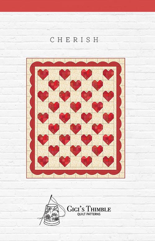 Gigis Thimble Cherish - Quilt Pattern - 123Stitch