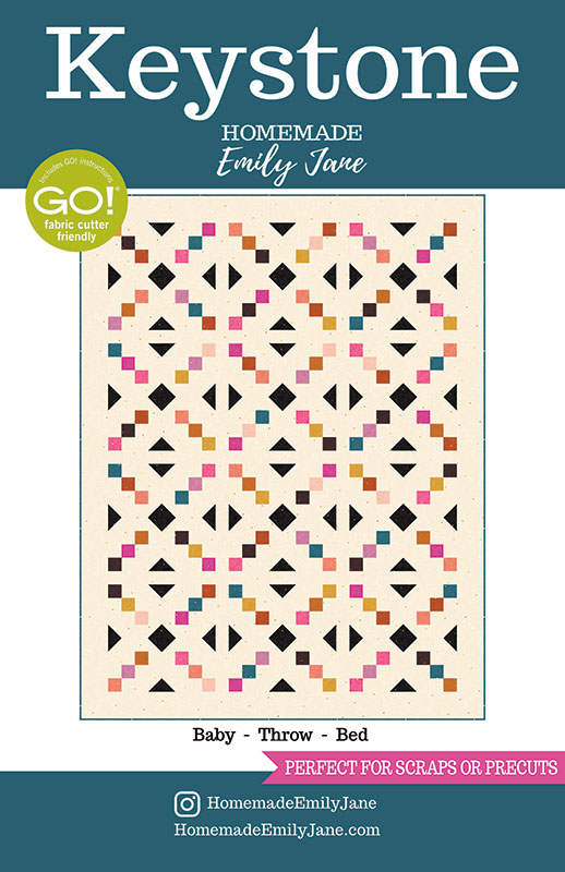 Homemade Emily Jane Keystone - Quilt Pattern - 123Stitch