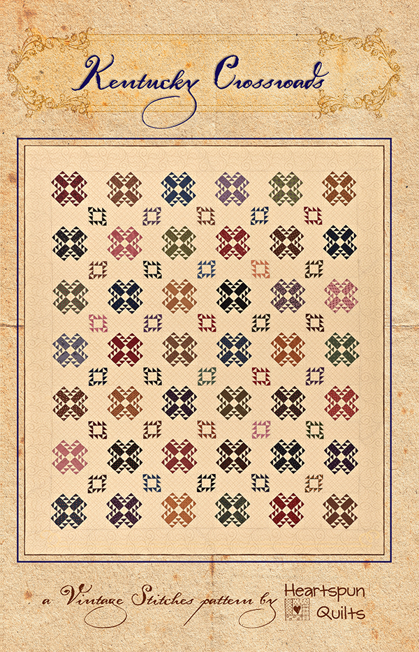 Heartspun Quilts Kentucky Crossroads - Quilt Pattern - 123Stitch