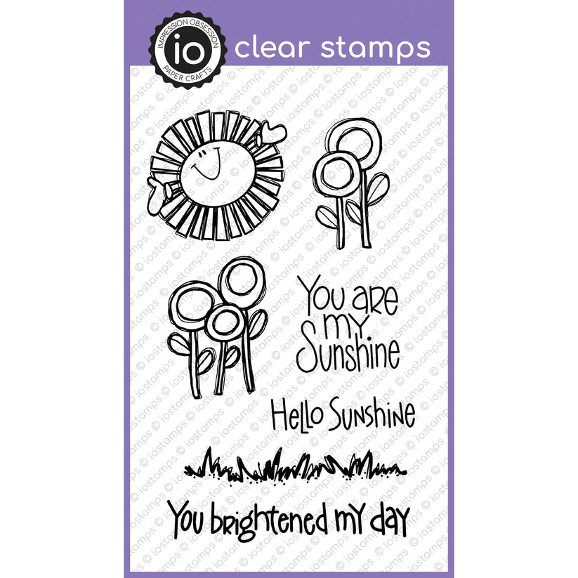 Impression Obsession Hello Sunshine - Clear Stamp - 123Stitch