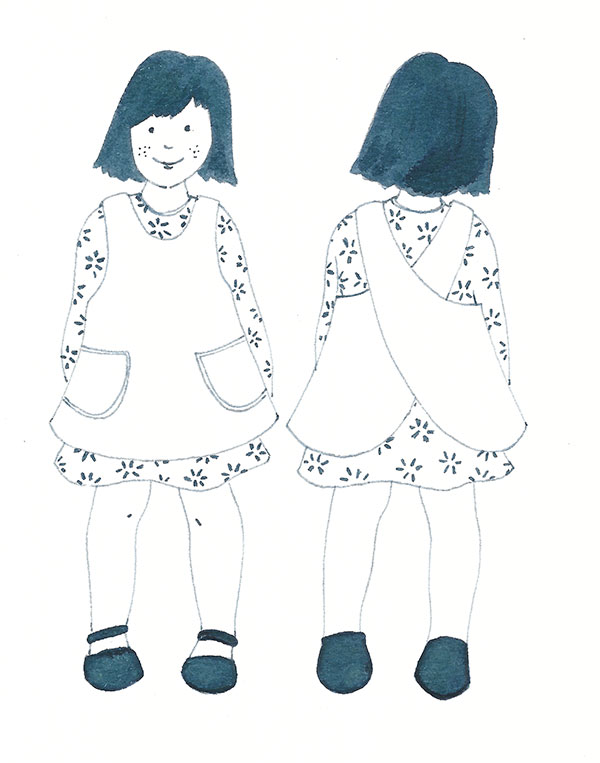 Janet Clare Childrens Artisan Apron - Quilt Pattern - 123Stitch