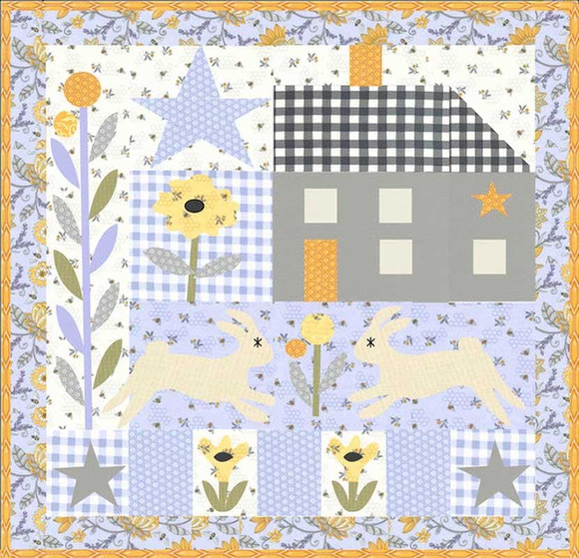 Jan Patek Summer's Bunnies - Quilt Pattern - 123Stitch