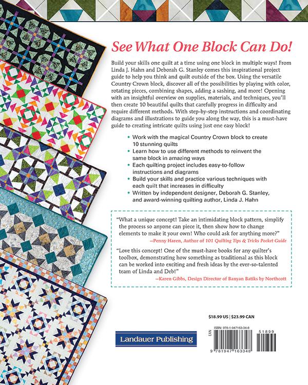 Landauer Publishing Rock That Quilt Block - Quilt Pattern - 123Stitch
