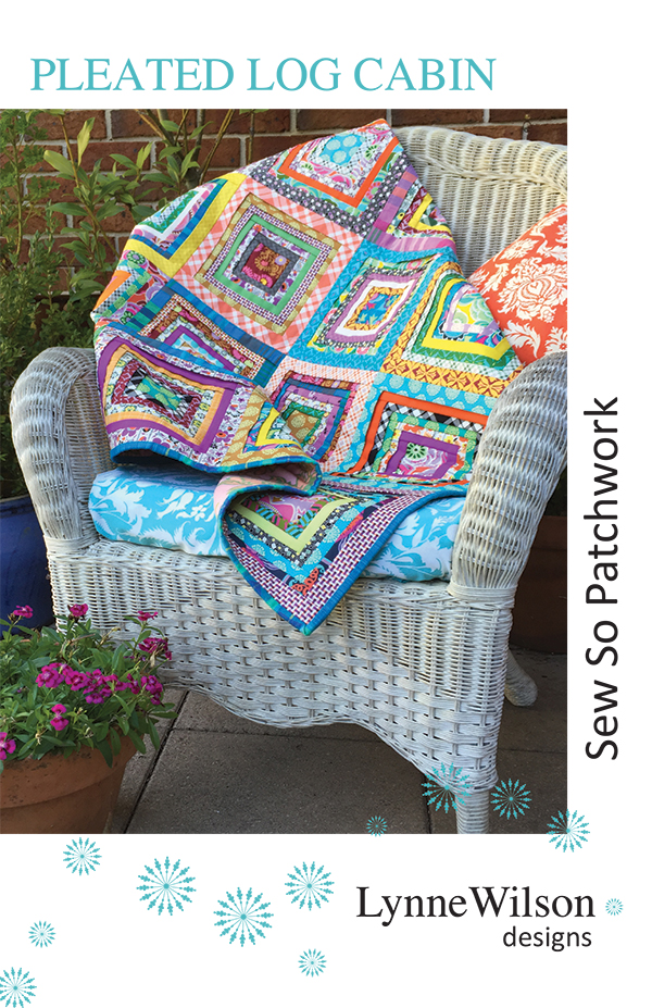 Lynne Wilson Designs Pleated Log Cabin - Quilt Pattern - 123Stitch