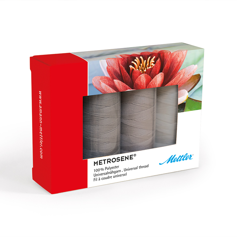 Mettler Metrosene Thread Kit 4 Spools Beige - 123Stitch