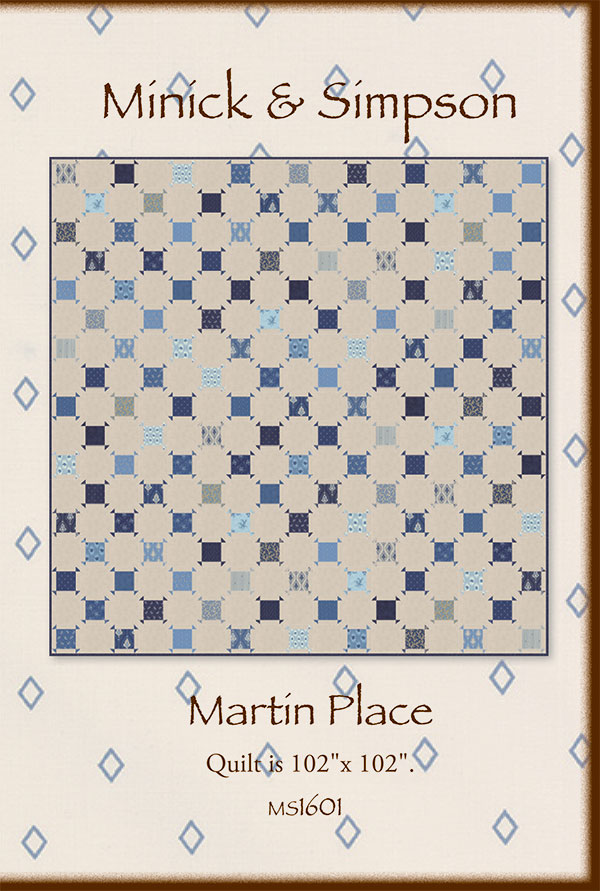 Minick and Simpson Martin Place - Quilt Pattern - 123Stitch