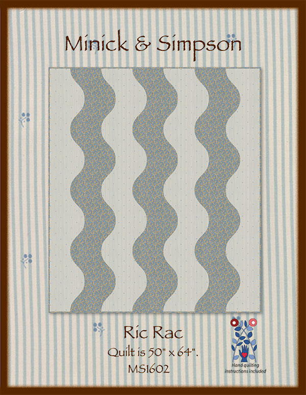 Minick and Simpson Ric Rac - Quilt Pattern - 123Stitch