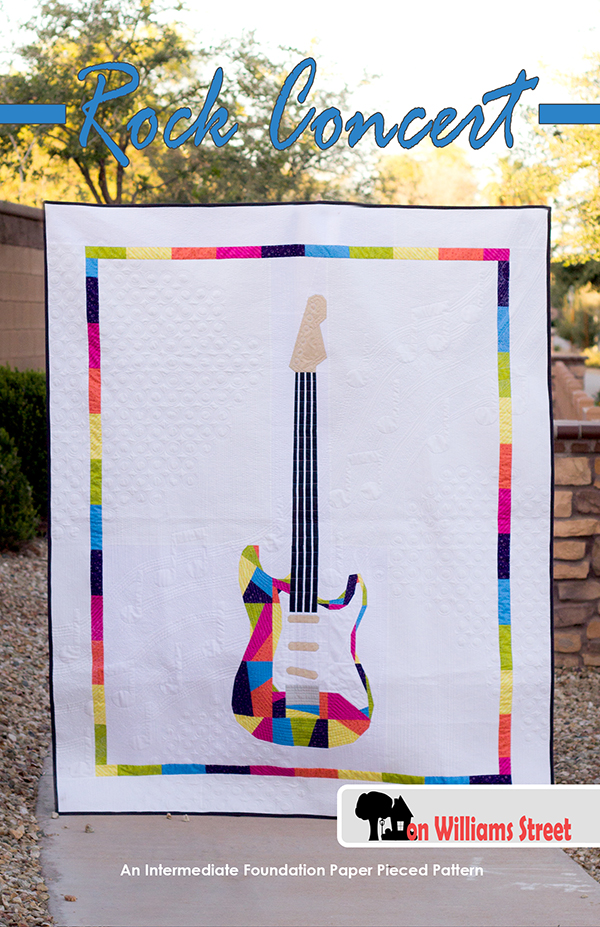 On Williams Street Rock Concert - Quilt Pattern - 123Stitch