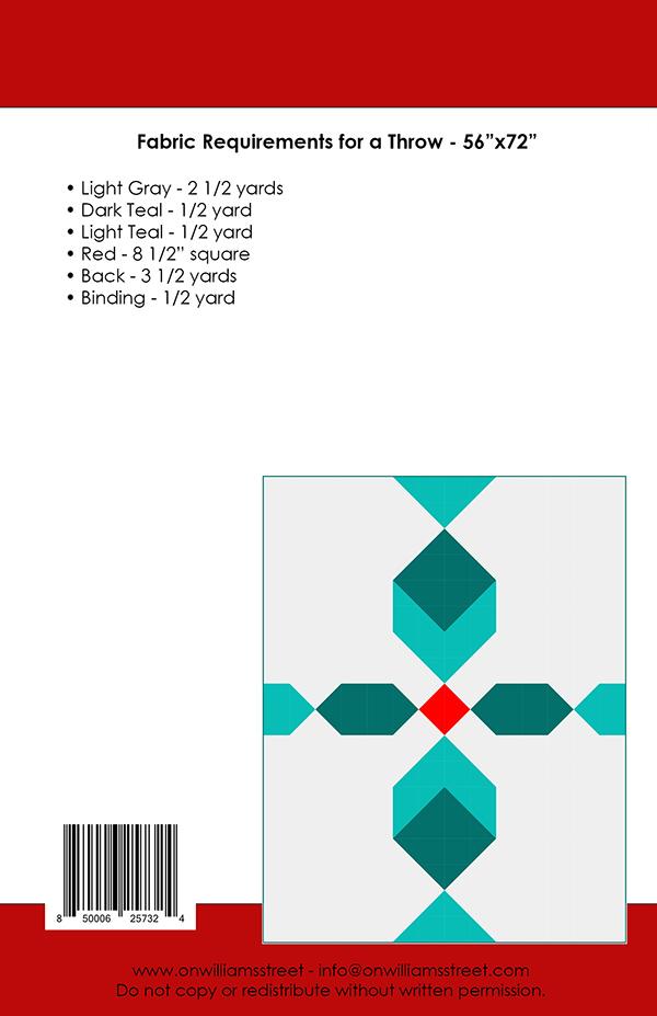 On Williams Street Skylark - Quilt Pattern - 123Stitch