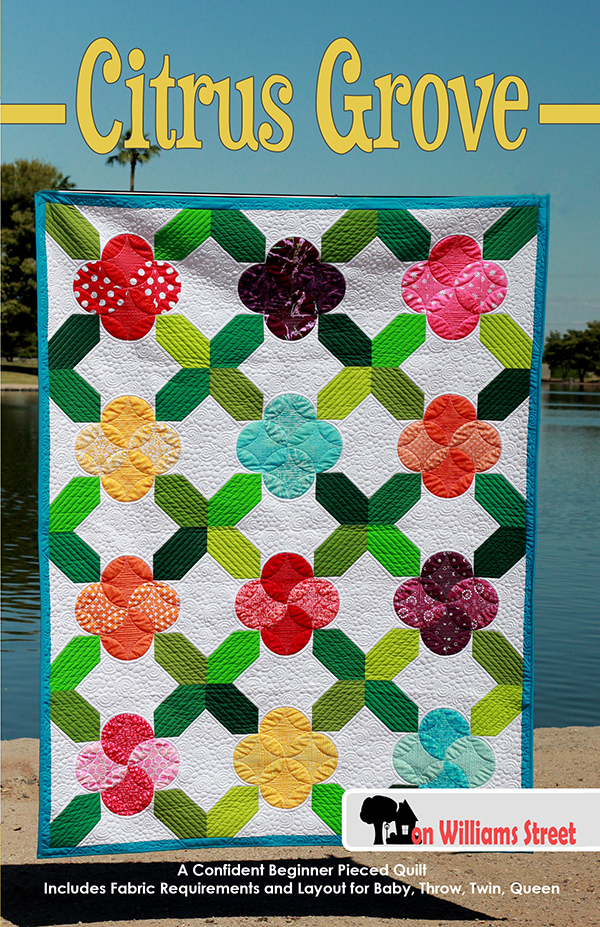 On Williams Street Citrus Grove - Quilt Pattern - 123Stitch