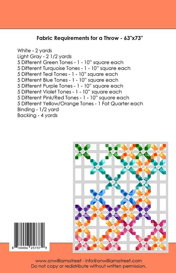 On Williams Street Awestruck - Quilt Pattern - 123Stitch