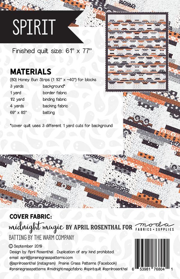 Prairie Grass Patterns Spirit - Quilt Pattern - 123Stitch