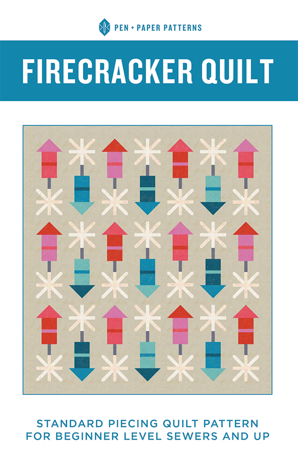 Pen and Paper Patterns Firecracker - Quilt Pattern - 123Stitch
